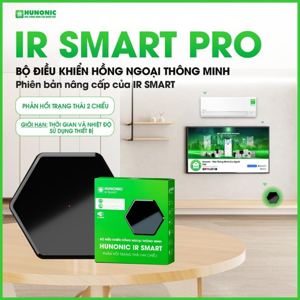 Bộ điều khiển hồng ngoại Hunonic IR Smart PRO - Điều khiển thiết bị ...