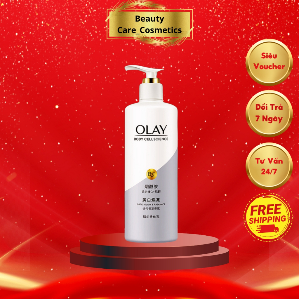 Sữa Dưỡng Thể Olay B3 - Dưỡng Trắng Da Toàn Thân 250ml - chính hãng JP 4.0 ( CHAI MÀU TRẮNG ...