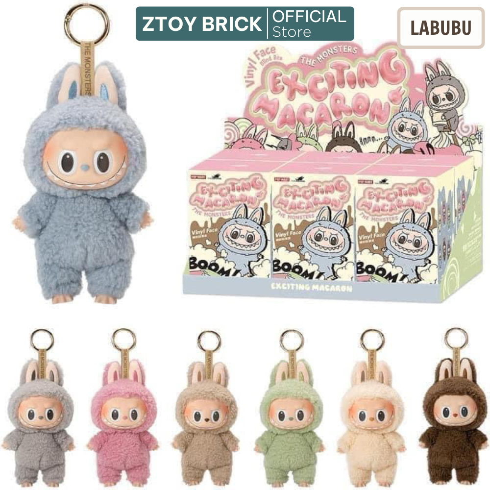[ HÀNG CÓ SẴN ] Labubu V1 Macaron có sẵn Pop Mart blindbox the monsters uy tín , móc khóa túi ...