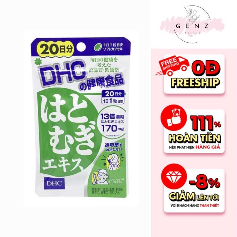 Viên Uống Trắng Da DHC Adlay Extract | Shopee Việt Nam