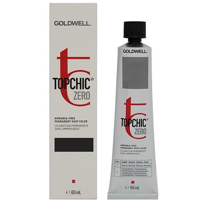 Màu nhuộm thiên nhiên thuần chay Goldwell Topchic No Zero Ammonia Free Permanent Hair Color 60ml ...