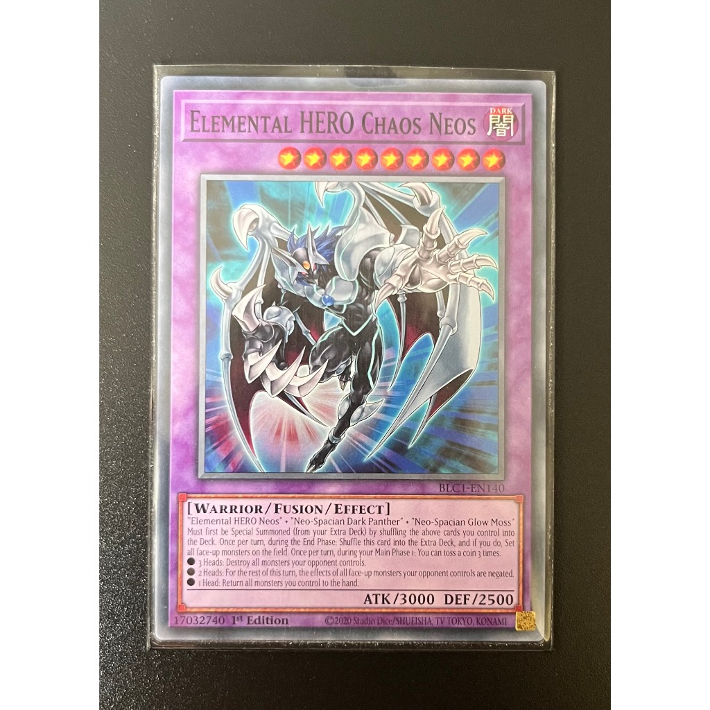 [Thẻ bài Yugioh] - [TCG-UK] - BLC1-EN140 - Elemental HERO Chaos Neos ...