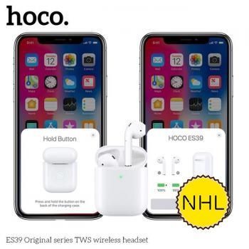 Tai nghe bluetooth HOCO ES39 hỗ trợ sạc không dây, đổi tên, định vị, mic đàm thoại, cảm ứng đa ...
