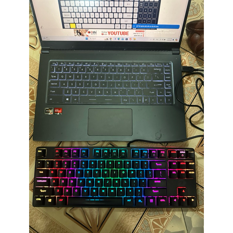 Bàn phím cơ 2nd Dareu Ek1280 Ek880 Led RGB 16.8triệu màu | Shopee Việt Nam