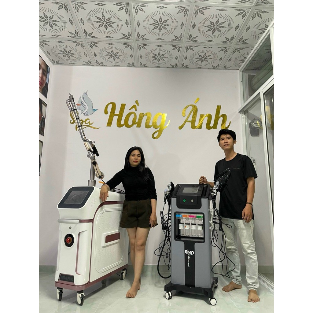 Máy Laser Pico Tera Plus Pink, Máy laser Xóa Xăm, Xóa Nám, Tàn Nhang ...
