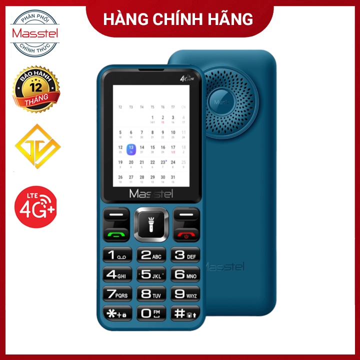 Điện thoại Masstel IZI T5 4G ,Màn hình 2.4" ,Pin 1800mAh - Hàng chính ...