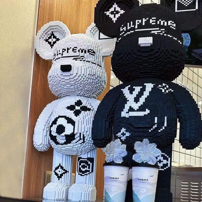 Sét 2 lego bearrick đen trắng , 𝐁𝐎̣̂ 𝐗𝐄̂́𝐏 𝐇𝐈̀𝐍𝐇 𝐋𝐄𝐆𝐎 𝐆𝐀̂́𝐔 𝐁𝐄𝐀𝐑𝐁𝐑𝐈𝐂𝐊 ...