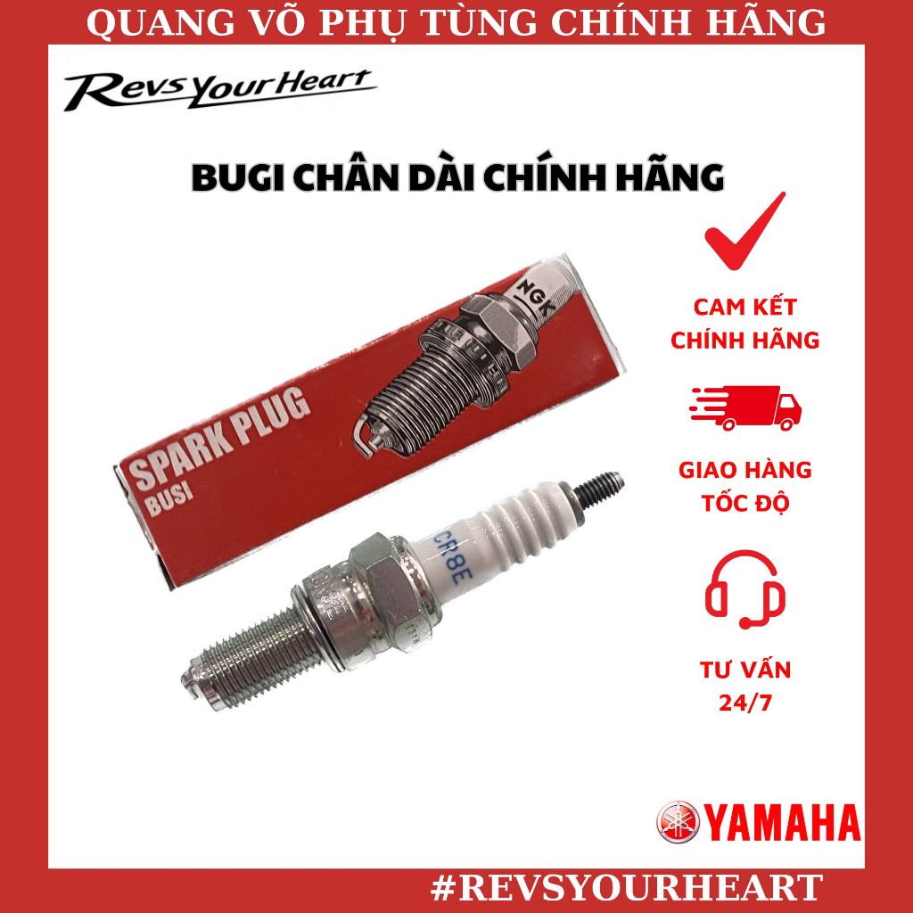 Bugi NGK CHÍNH HÃNG YAMAHA dành cho Exciter150 Exciter155 CHÂN DÀI ...