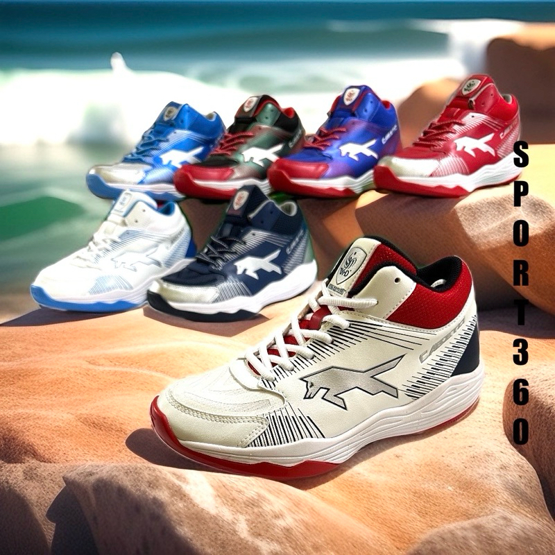 Giày bóng chuyền VHD Cabeto Sói Đầu Đàn cày sân bê tông không đau gối ...