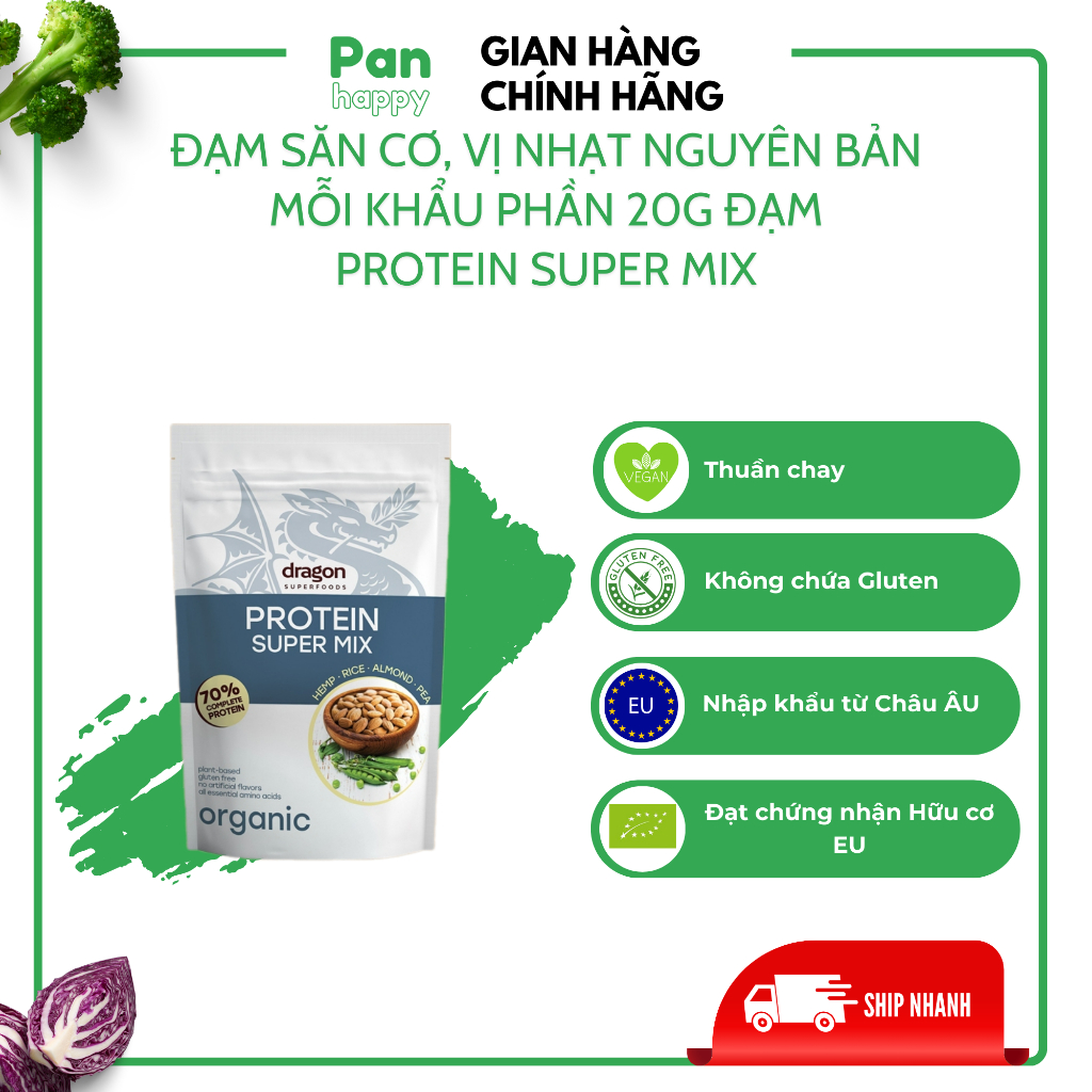 Bột tăng cường cơ bắp (15-21g protein/30g) Protein Shake/ Protein Super ...