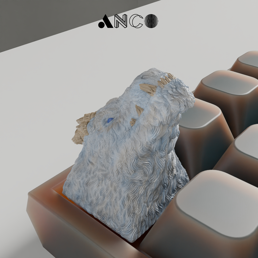 Keycap Polar Dragon - Keycap Băng Long - Keycap Artisan | Shopee Việt Nam