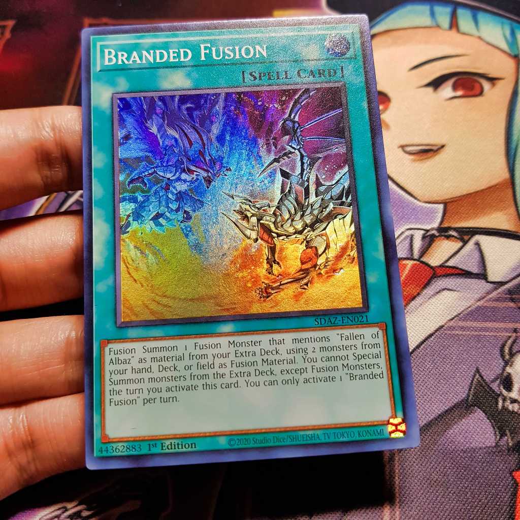 Thẻ bài Yugioh chính hãng | Branded Fusion | SDAZ Super Rare. | Shopee ...