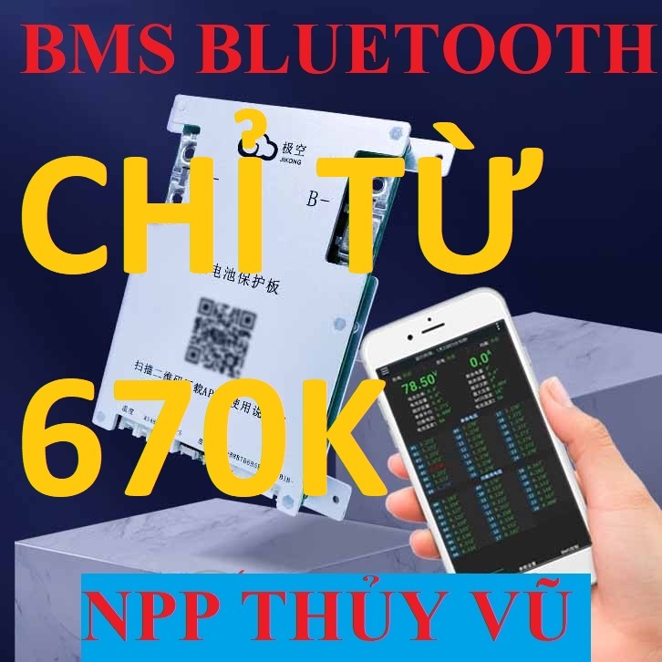 Smart BMS JK Active Balance 8s - 24s 3.7v 3.2v Jikong mạch bms cân bằng chủ động buetooth ...