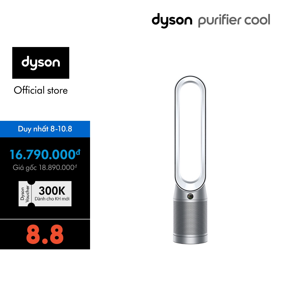 Máy lọc không khí Dyson Purifier Cool ™ TP07 (Trắng/Bạc) | Shopee Việt Nam