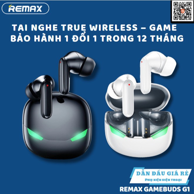Tai Nghe Bluetooth True Wireless Game ( Iron Man ) - Remax GAMEBUDS G1 ...