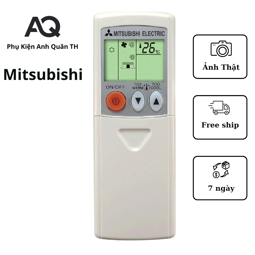Remote điều khiển điều hòa Mitsubishi dòng Mitsubishi MSY- MSZ- MS ( BH 6 THÁNG ) | Shopee Việt Nam