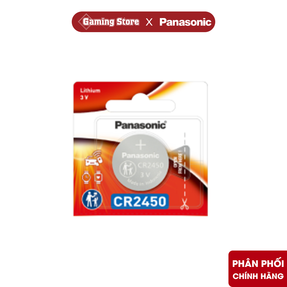 Pin Panasonic CR2450 Lithium 3 Volt - Hàng Chính Hãng | Shopee Việt Nam