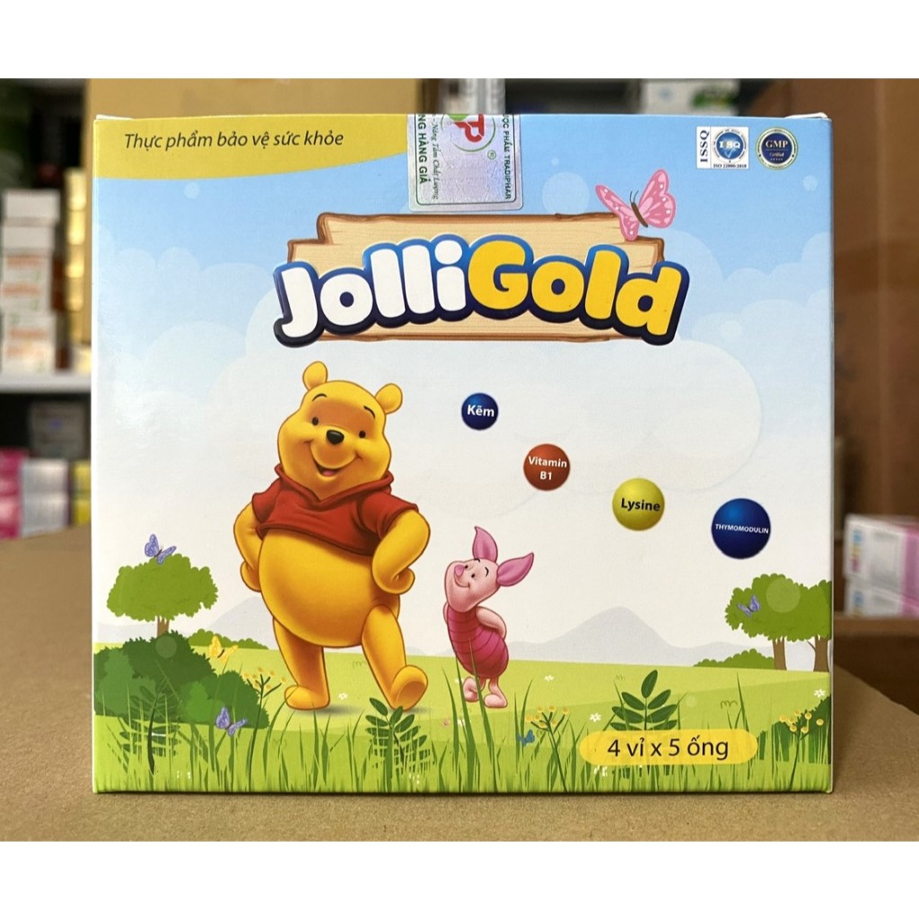 Vital Jolli Gold giúp bé ăn ngon ngủ tốt, tăng cường sức đề kháng bé thông minh, hỗ trợ bé kén ...