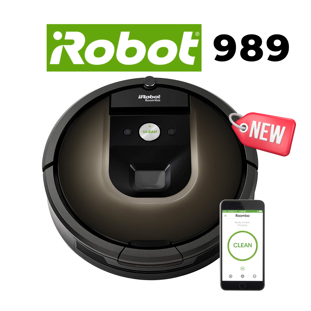 [MỚI 100%] Robot Hút Bụi Mỹ iRobot Roomba 989 Hút Mạnh x5 Lần, App điều khiển, Chống Rơi ...