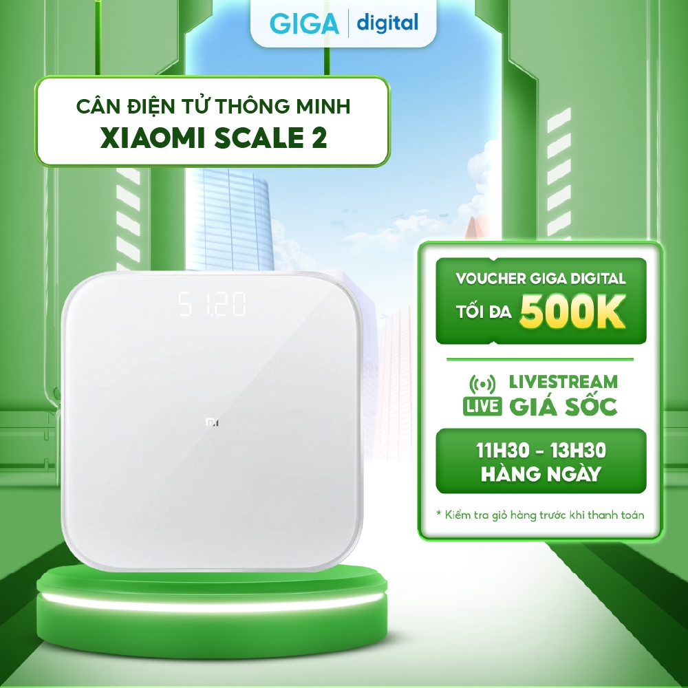 Cân Điện Tử Thông Minh Xiaomi (Mi Smart Scale 2) – Kết nối App Zeep ...