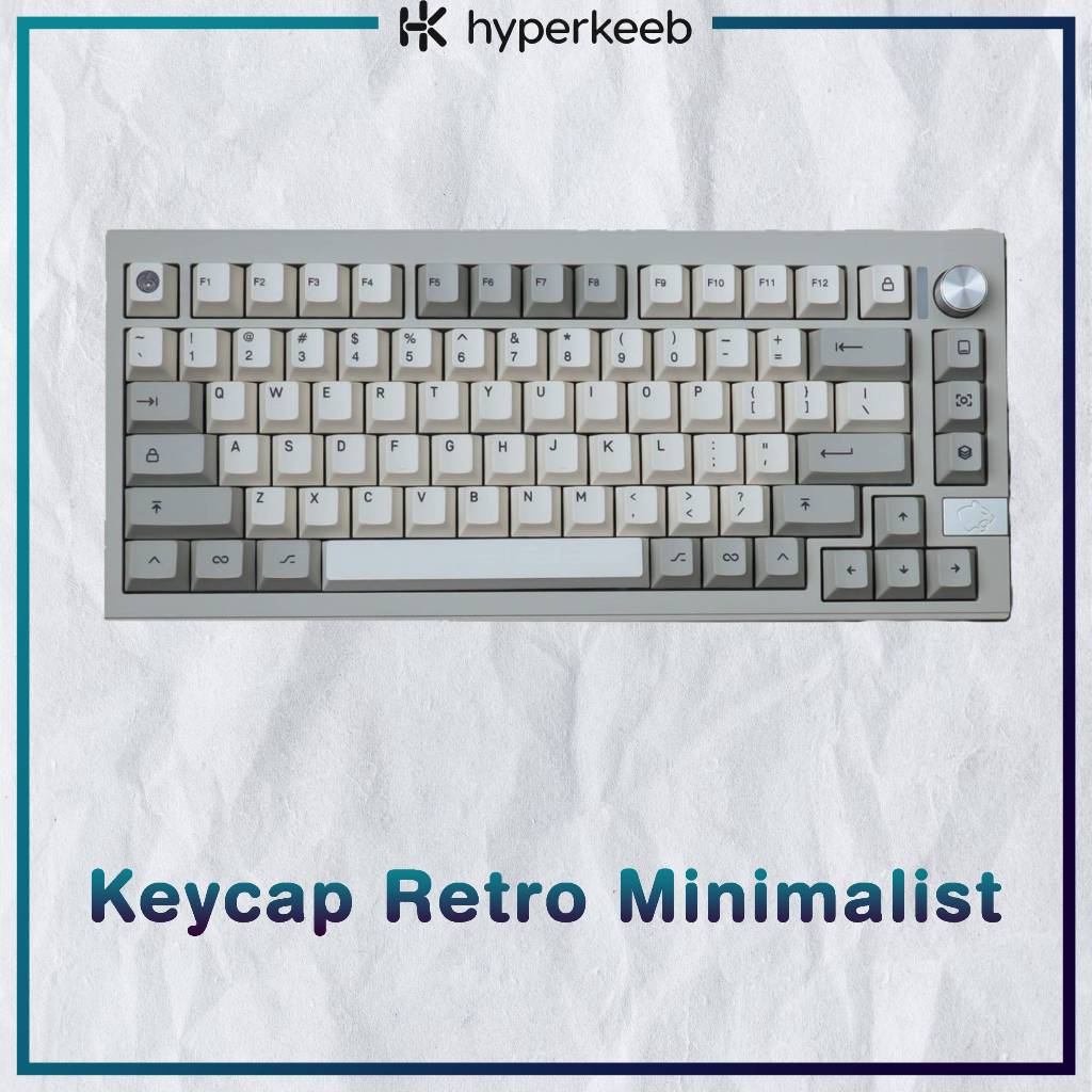 Keycap CMK Retro Minimalist | 142 nút - nhựa PBTdày 1,5mm - in Dye sub ...