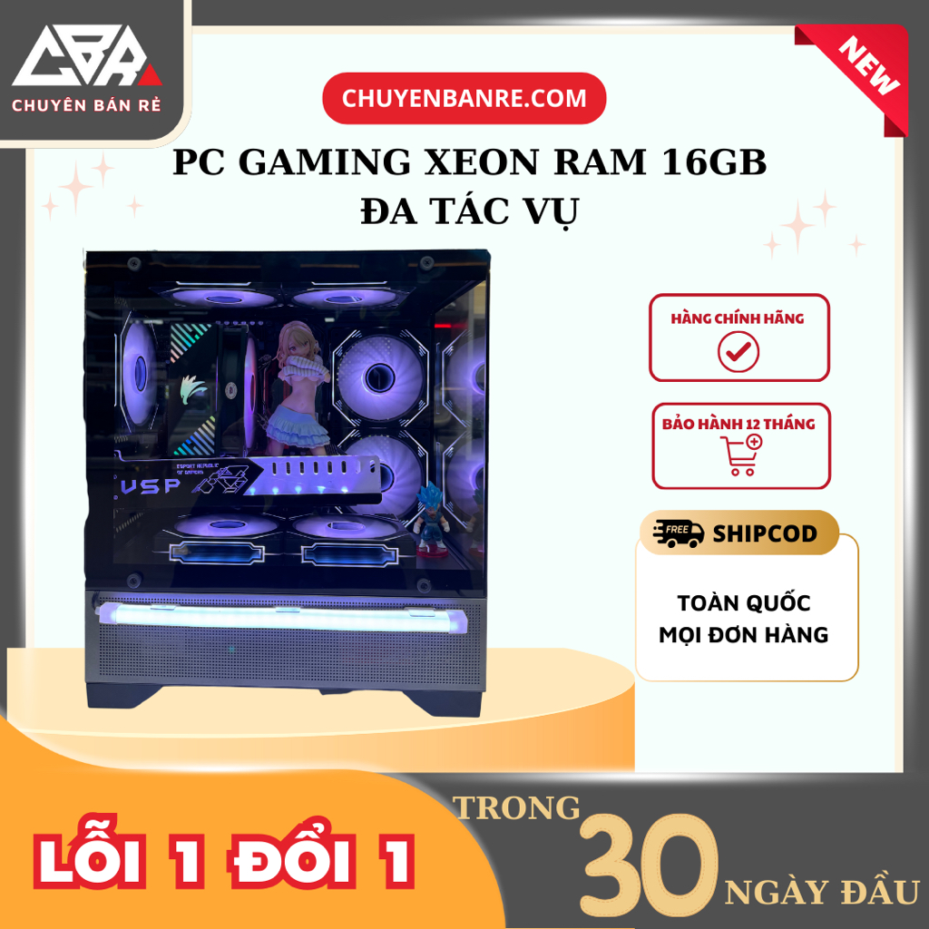 PC GAMING XEON RAM 16GB ĐA TÁC VỤ | Shopee Việt Nam
