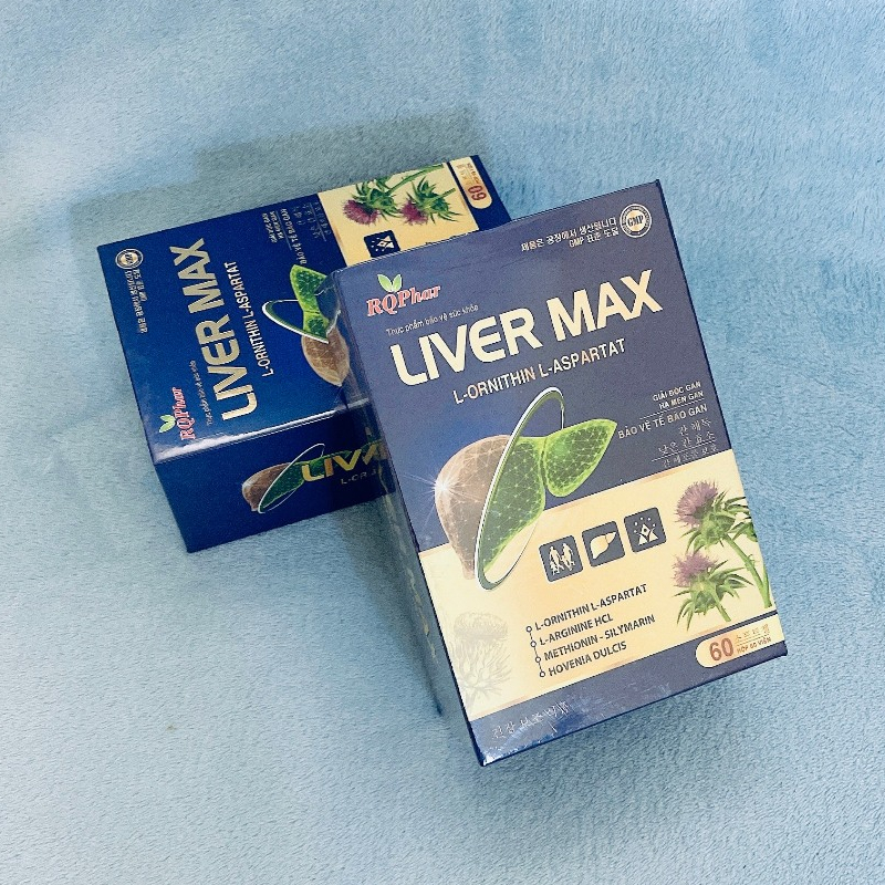 Viên uống Giải độc gan Liver Max Giúp thanh nhiệt, mát gan, tăng cường ...