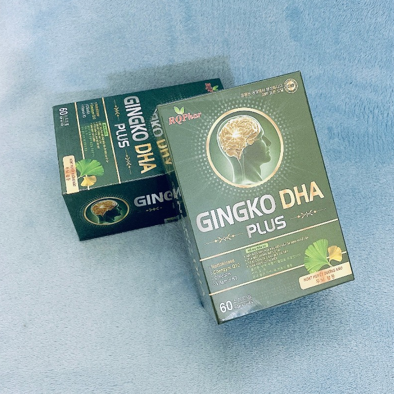 [Hộp 60Viên] Viên Bổ Não GINGKO DHA PLUS, Bổ Sung Vitamin Và Các Dưỡng ...