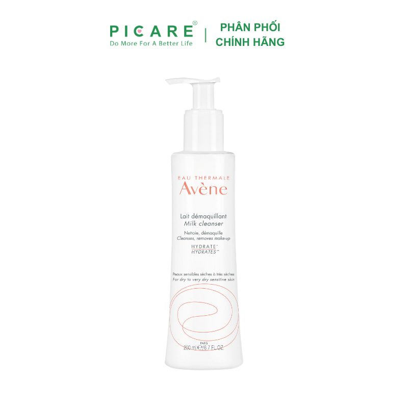 [06/25] Sữa rửa mặt tẩy trang và giữ ẩm êm dịu cho da thường & da khô Avene Gentle Milk Cleanser ...