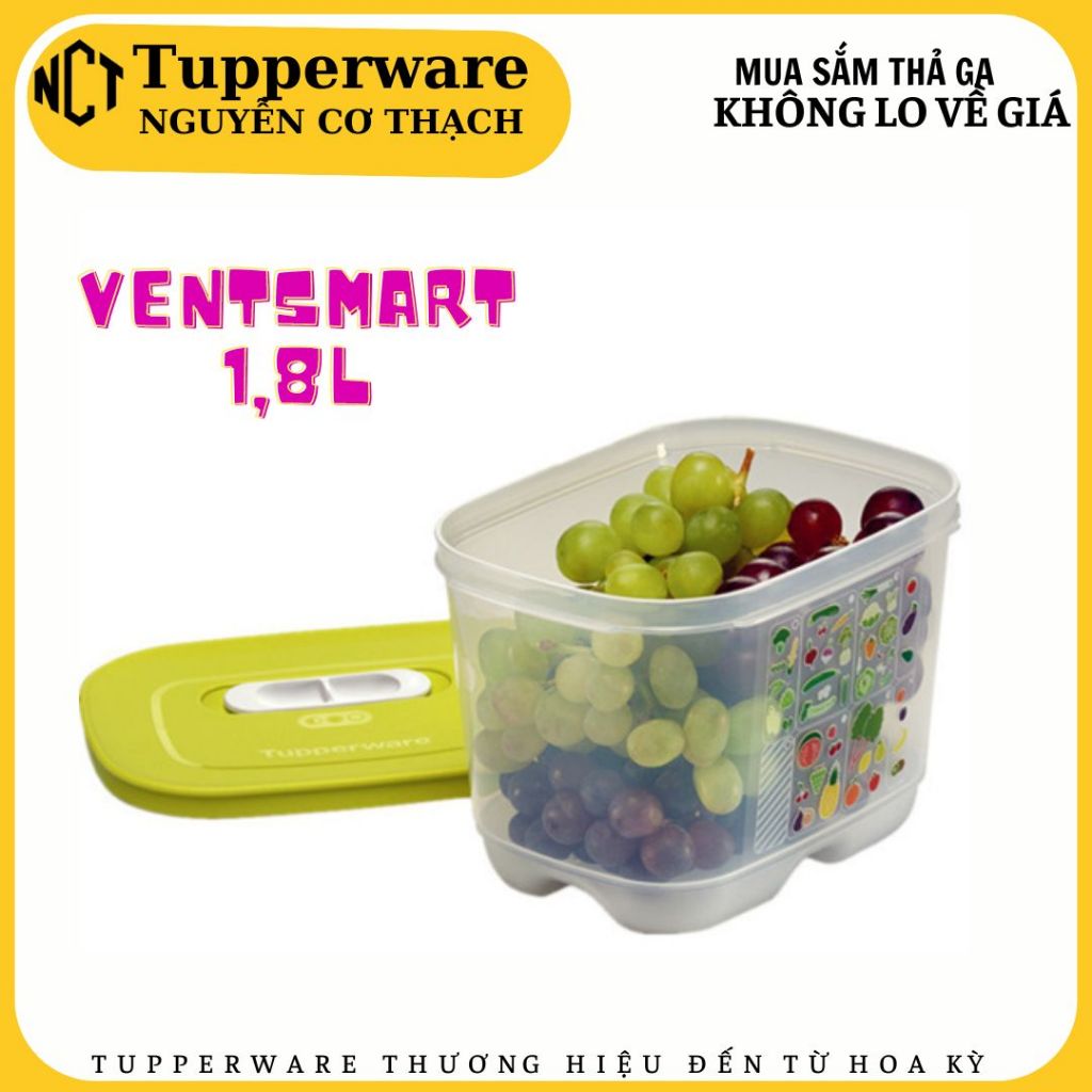 Tupperware - Hộp ventsmart 1,8L cao cấp - tupperware chính hãng ...