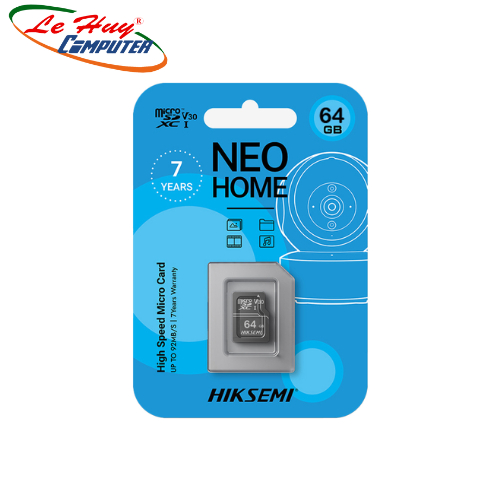 Thẻ nhớ MicroSD HIKSEMI NEO HOME 64GB HS-TF-D1 64G Class 10 (Xanh) - Hàng Chính hãng | Shopee ...