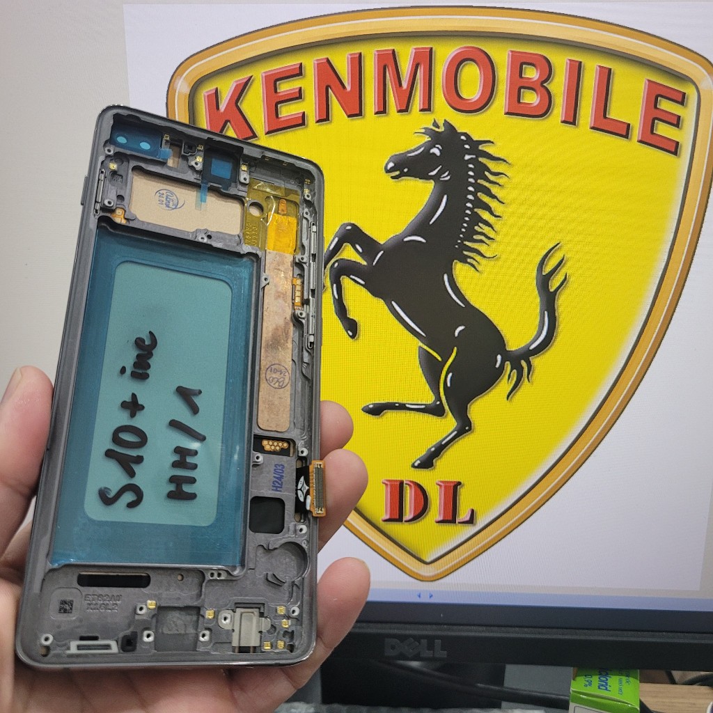 Màn Hình Tương Thích SS S10 Plus / S10P / SM-G975, Loại INCELL Liền Khung (tặng tuýp keo dán ...