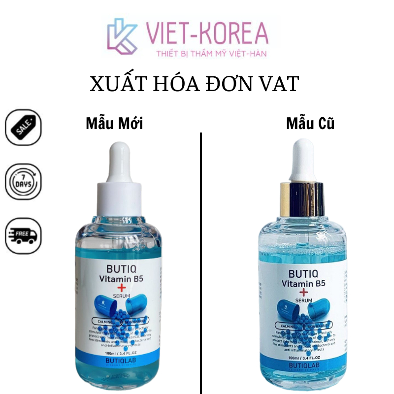 Serum Vitamin B5 Butiq Lab Hàn Quốc 100ml Mẫu Mới Hàng Chuẩn Chính Hãng ...