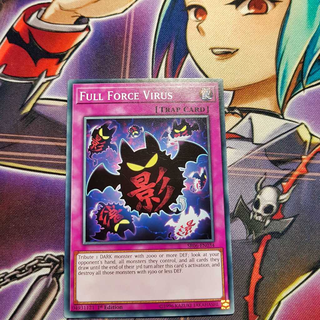 Thẻ bài Yugioh | Full Force Virus | SR06 Common | Shopee Việt Nam