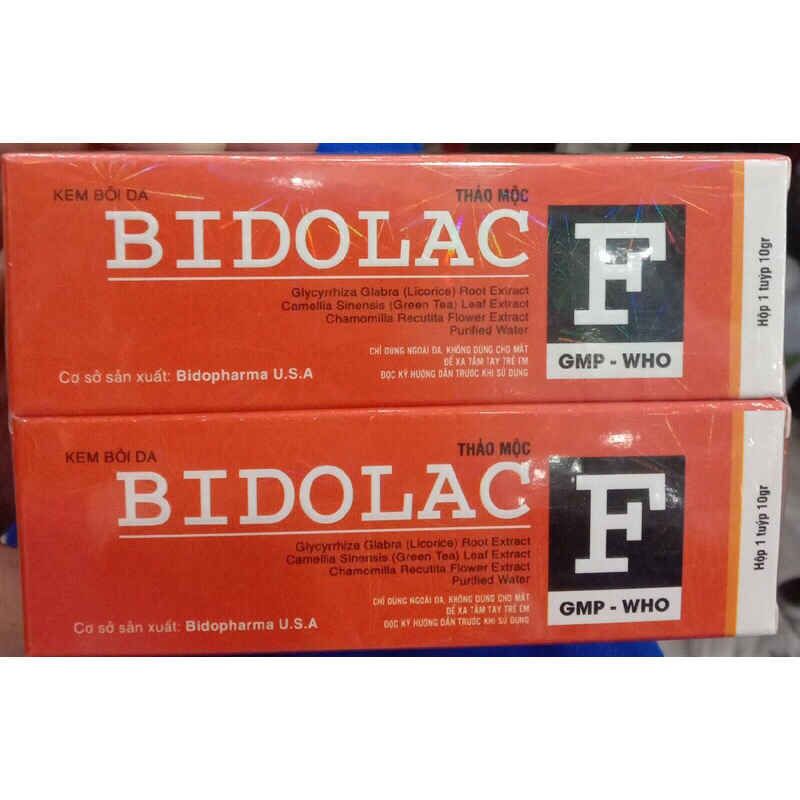 KEM BÔI BIDOLAC F 10G | Shopee Việt Nam