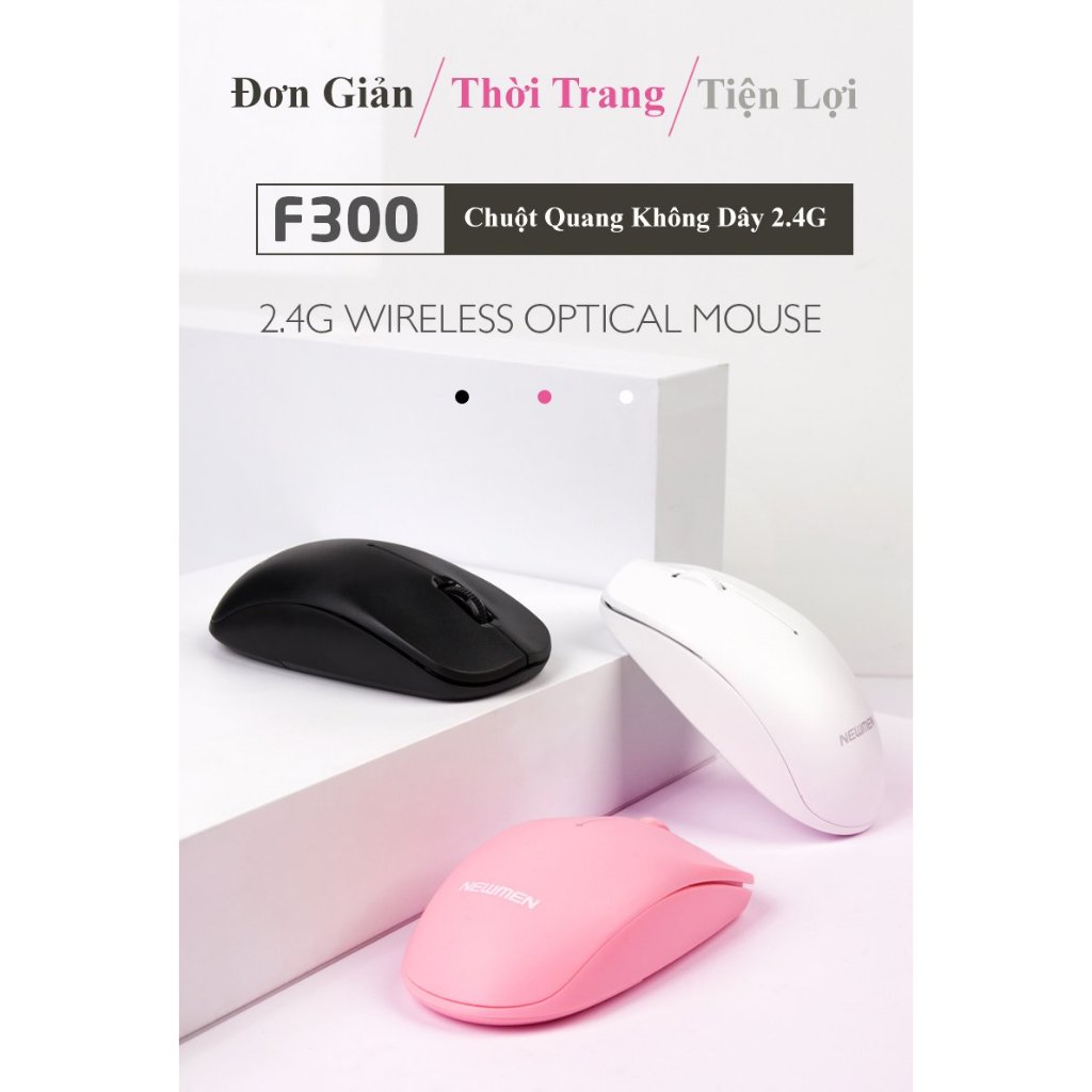 CHUỘT KHÔNG DÂY NEWMEN CHÍNH HÃNG F007 2.4Ghz, thích hợp văn phòng ...