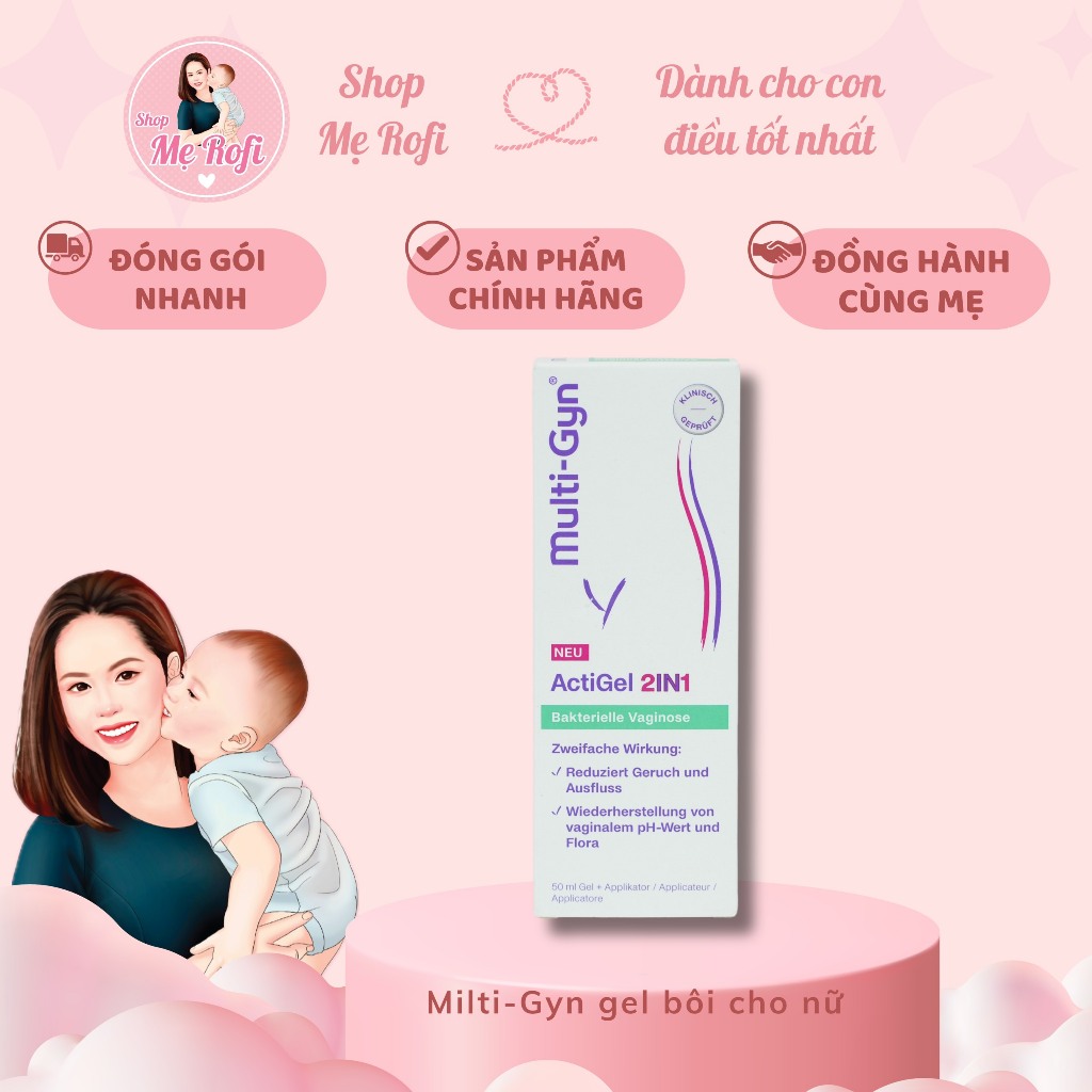 (date 11/2025) Tuýp Multi-Gyn Active Gel hỗ trợ sức khỏe nữ giới - Mẹ ...