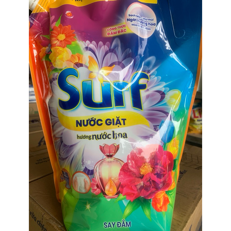 Nước giặt Surf hương nước hoa say đắm túi 3,1kg | Shopee Việt Nam