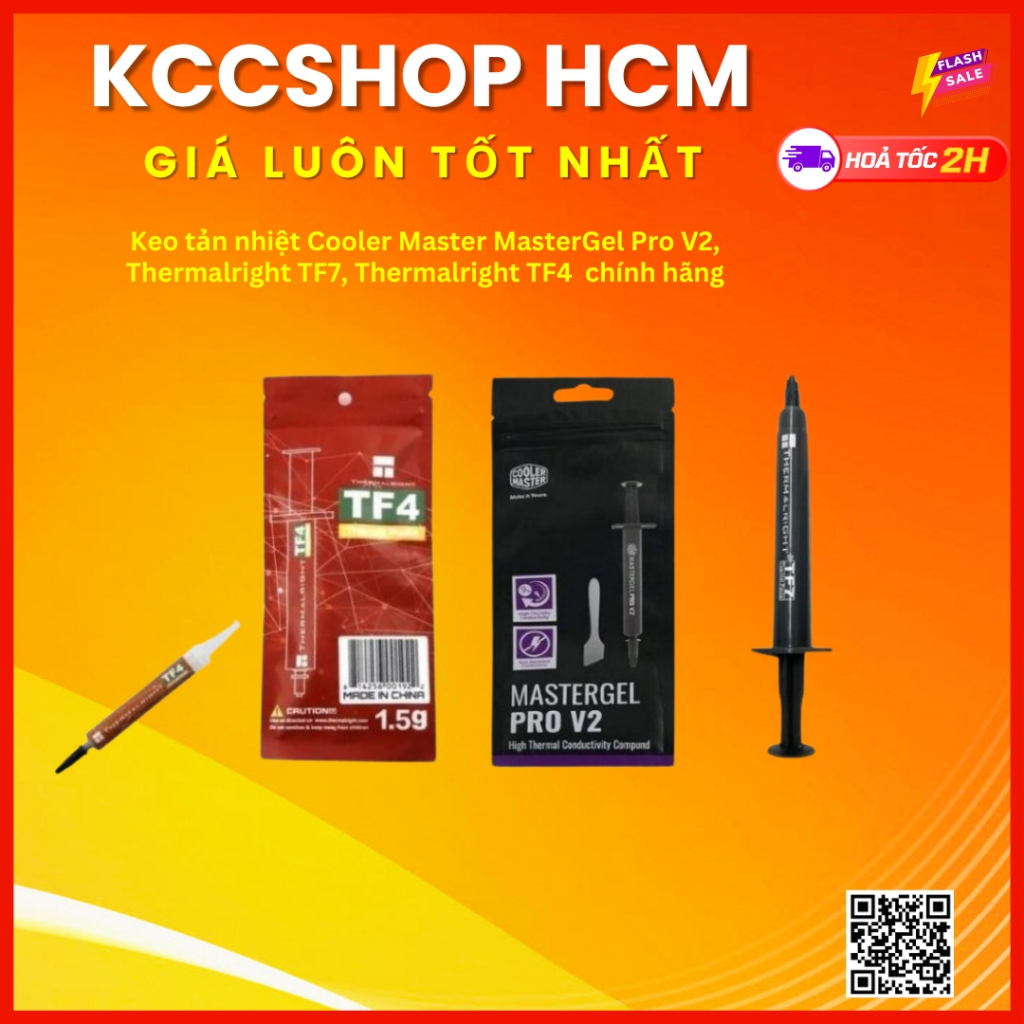 Keo tản nhiệt Cooler Master MasterGel Pro V2, Thermalright TF7, Thermalright TF4 chính hãng ...