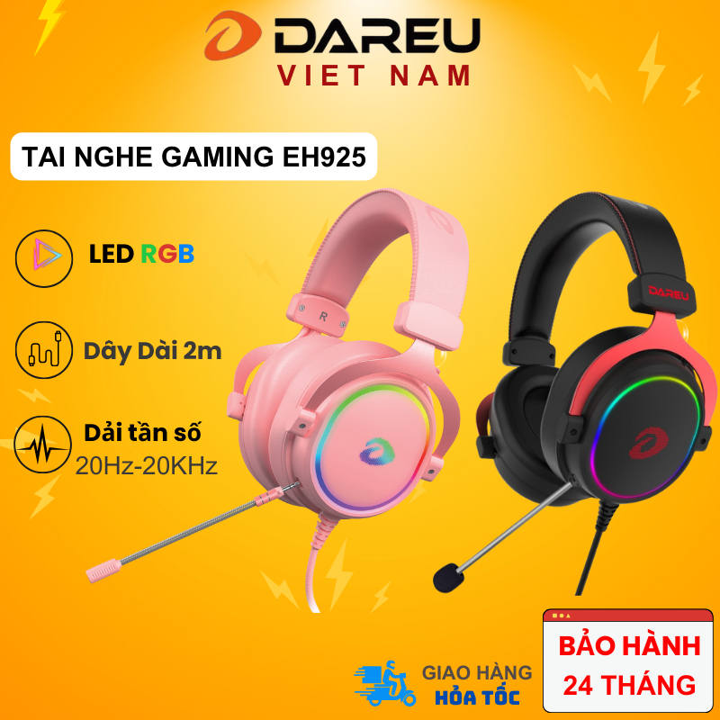 Tai nghe Dareu EH925 EH925L LED RGB - 7.1 | Shopee Việt Nam