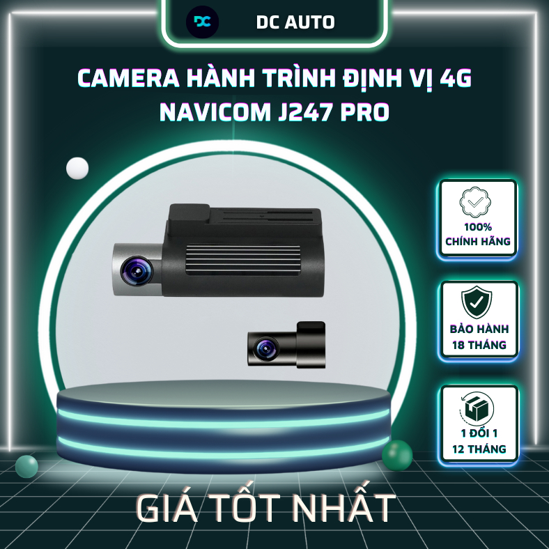 Camera Hành Trình Định Vị 4G Navicom J247 Pro | Shopee Việt Nam