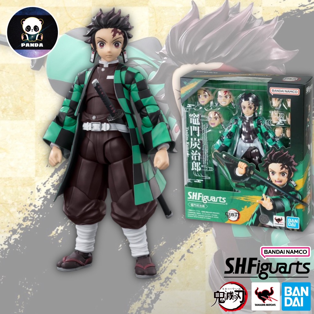 HÀNG CÓ SẴN - Mô Hình Tanjiro Kamado SHF Demon Slayer Kimetsu No Yaiba Chính Hãng BANDAI ...