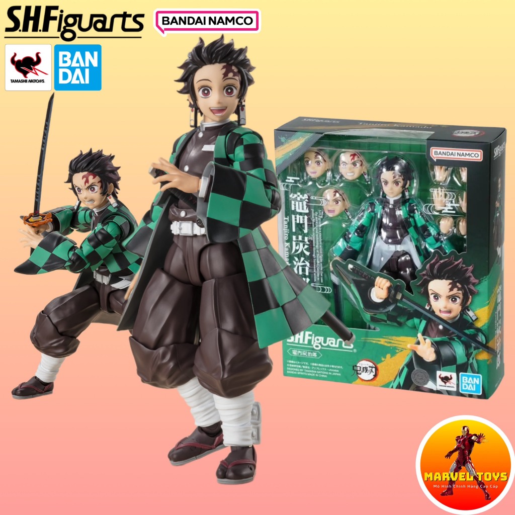 [HÀNG SẴN] Mô Hình Chính Hãng BANDAI SHF SHFiguarts Tanjiro Kamado ...