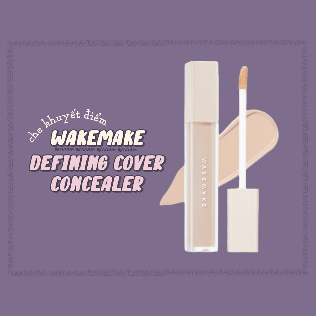 (HSD 12/2026) Che khuyết điểm WakeMake Defining Cover Concealer 6g ...