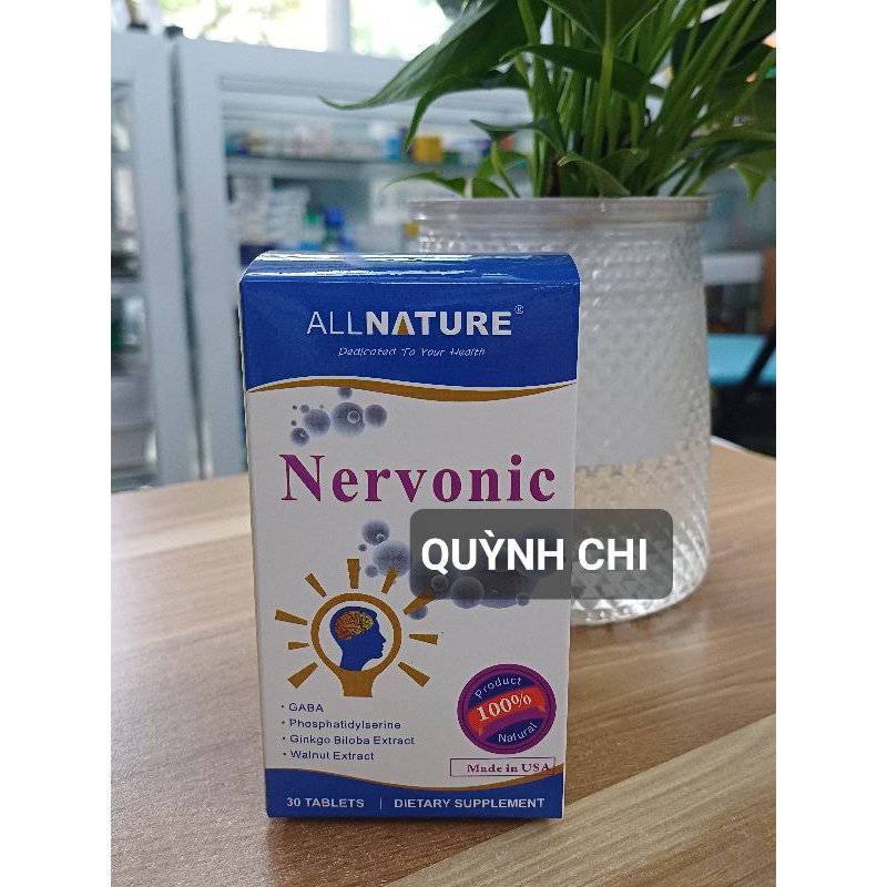[Chính hãng] NERVONIC VIÊN UỐNG BỔ NÃO NHẬP KHẨU TỪ MỸ | Shopee Việt Nam
