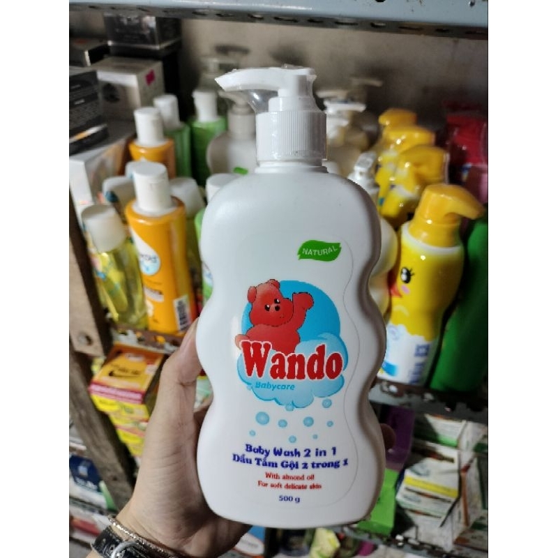 sữa tắm gội bé Wando 500g | Shopee Việt Nam