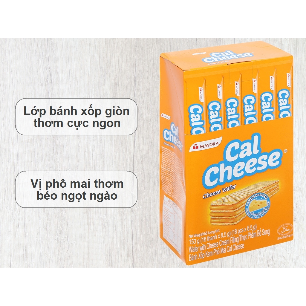BÁNH XỐP NHÂN PHÔ MAI CALCHEESE HỘP 153GR | Shopee Việt Nam