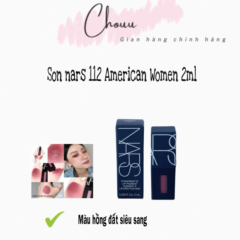 [Bill us] Son nars Mini 112 | Shopee Việt Nam