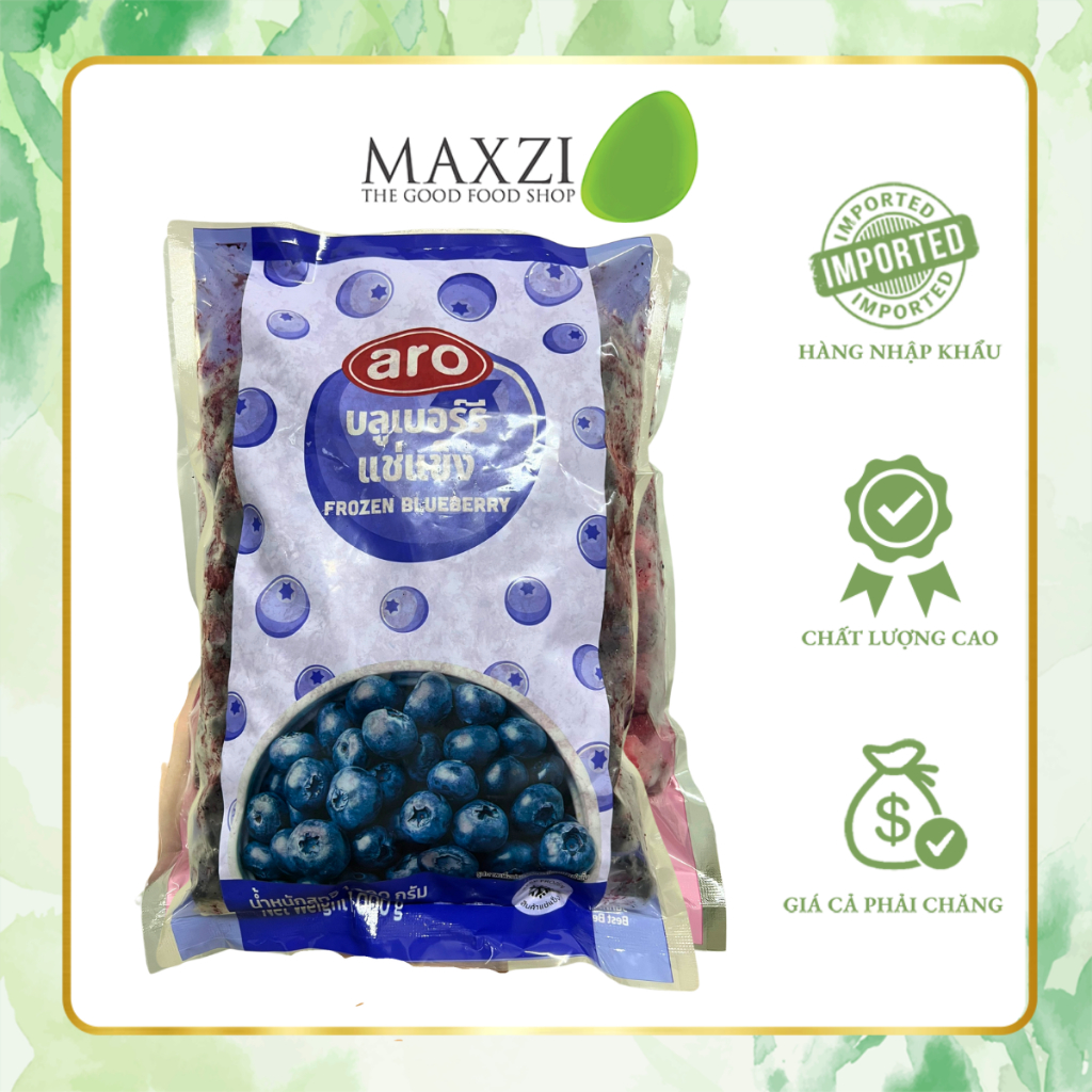 [SẢN PHẨM MỚI] Việt Quất Aro Đông Lạnh 1kg - Maxzi | Shopee Việt Nam