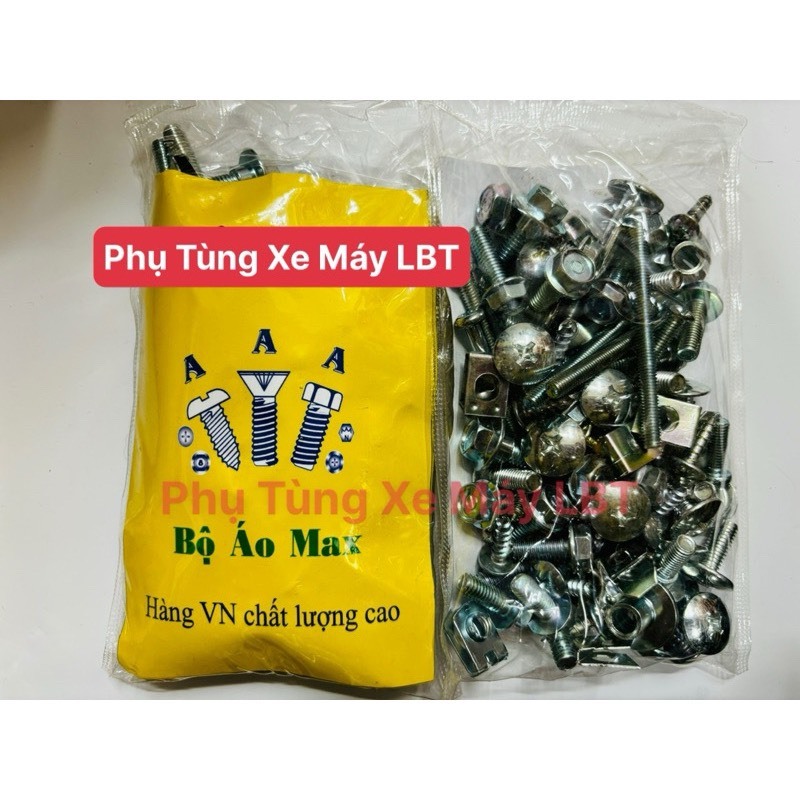 Bộ ốc dàn áo xe MAX hàng chính hãng Hiệp Tín Loại 1 | Shopee Việt Nam